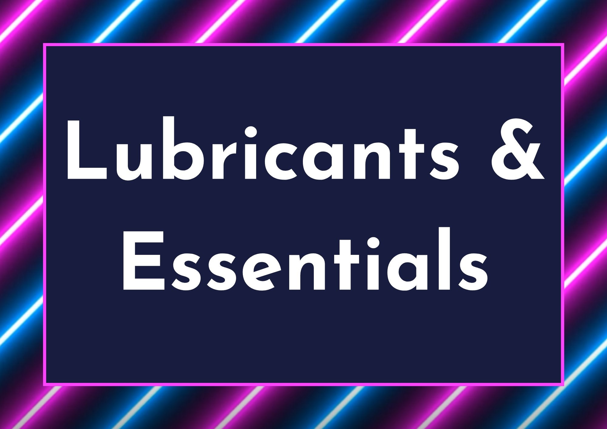 Personal Lubricants & Essentials – Danish Blue Adult Centres