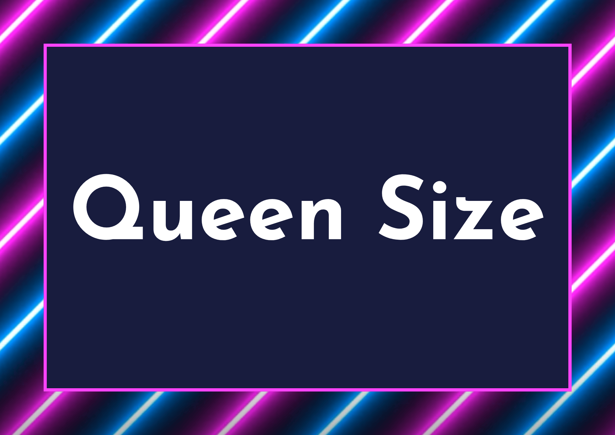 Queen Size – Danish Blue Adult Centres