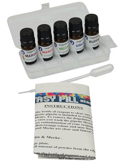 Reagent Pill Drug Testing Kit